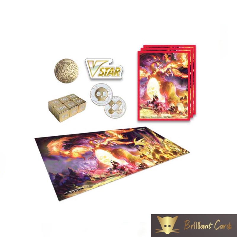Pokemon Charizard Ultra Premium Collextion UPC Dice & Damage Counters ...