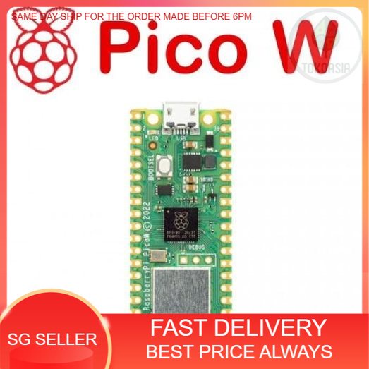 Raspberry Pi Pico W - Wireless | Shopee Singapore