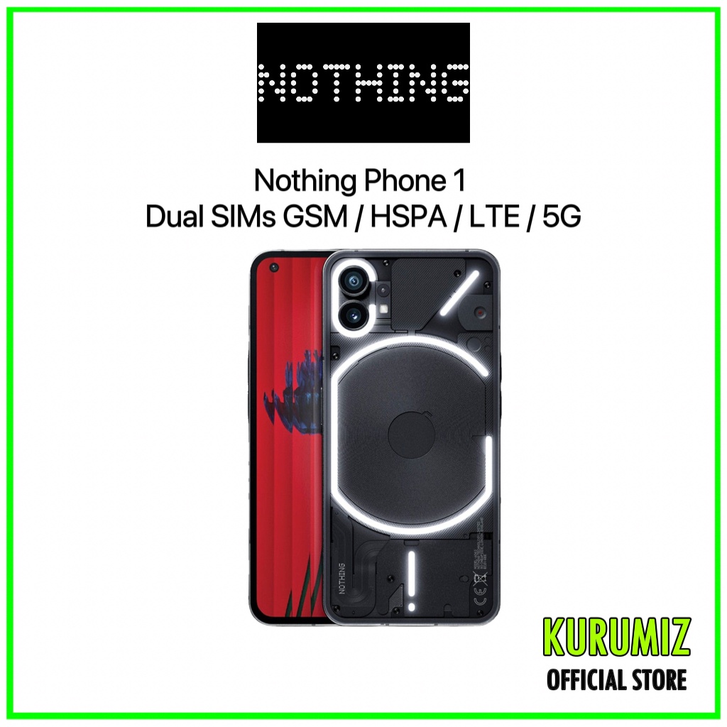 Nothing Phone (1) 8GB+128GB | 8GB+256GB | 12GB+256GB Dual SIMs GSM ...