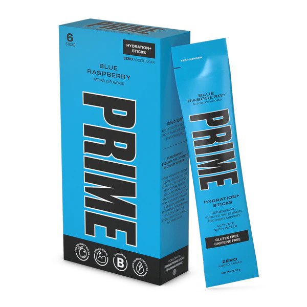 Prime Hydration KSI x Logan Paul Ice Pop Lemon Lime Tropical Punch Blue ...