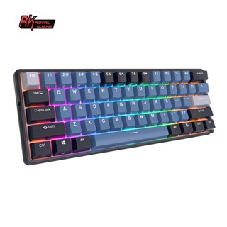Royal Kludge RK61 PLUS RK61 RGB 3 Modes Hotswap Mechanical Keyboard ...