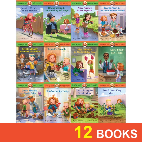 [SG Stock] Judy Moody and Friends Series (12 Books) | Shopee Singapore