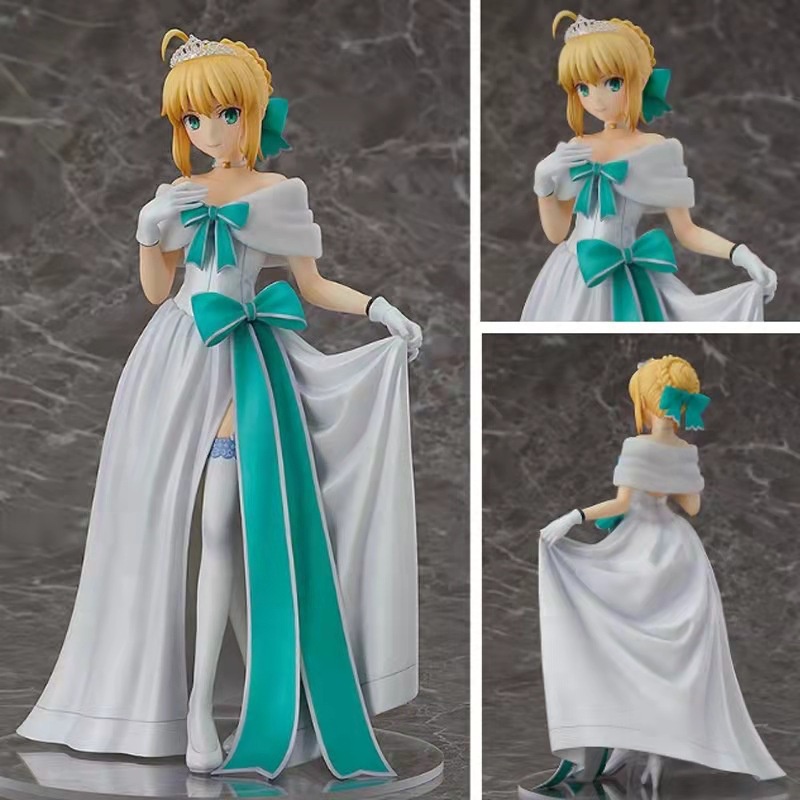 Sample Saber White Dress 24cm High (full box) | Shopee Singapore