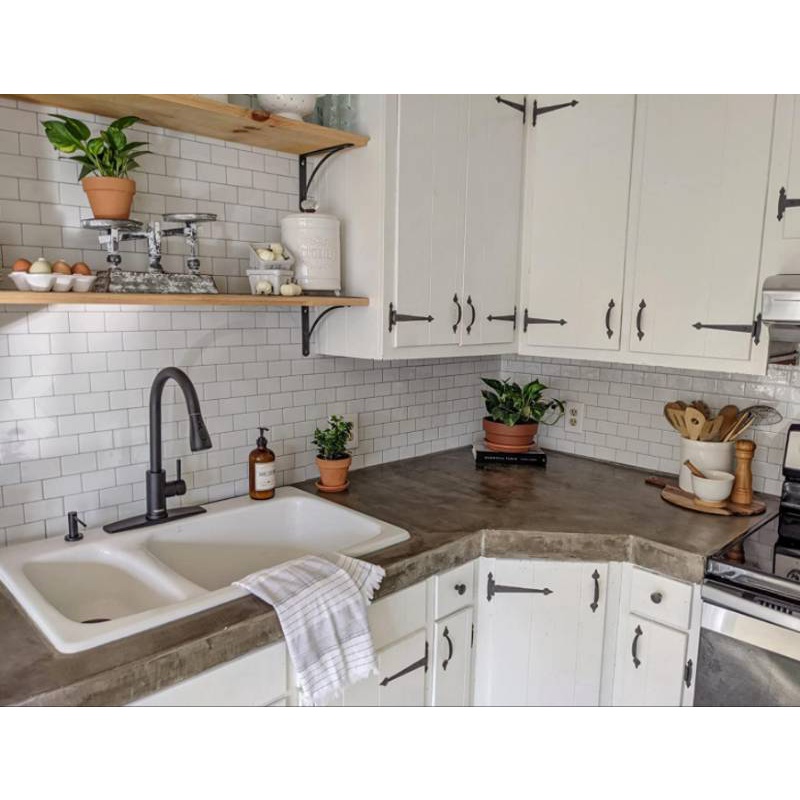 3D Tile Stickers Backsplash Subway Tiles Sticker Kitchen Bathroom ...