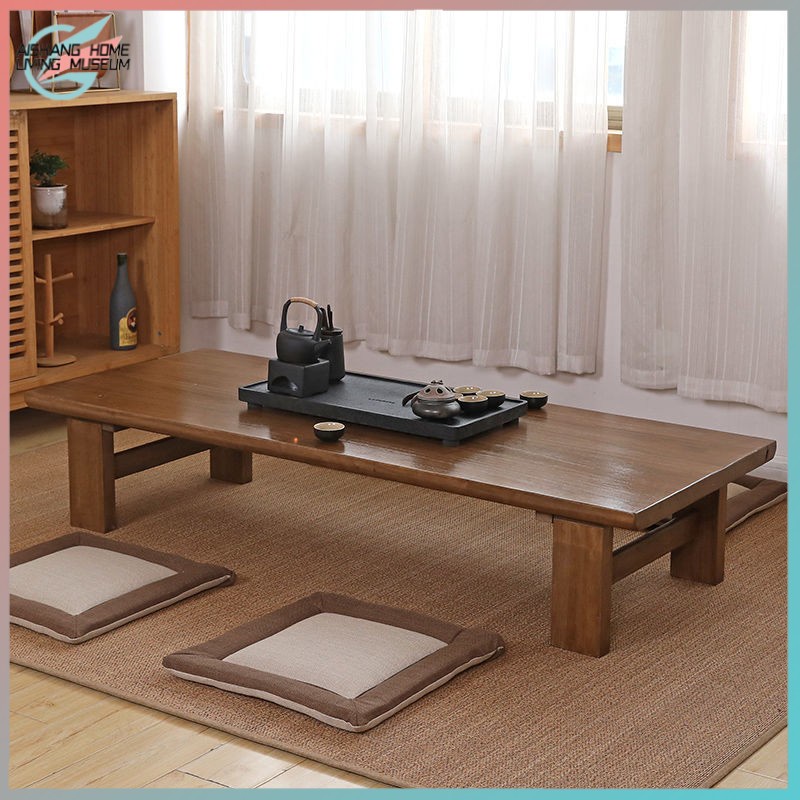 Japanese Style Coffee Table Tatami Table Low Table Zen Solid Wood Low ...