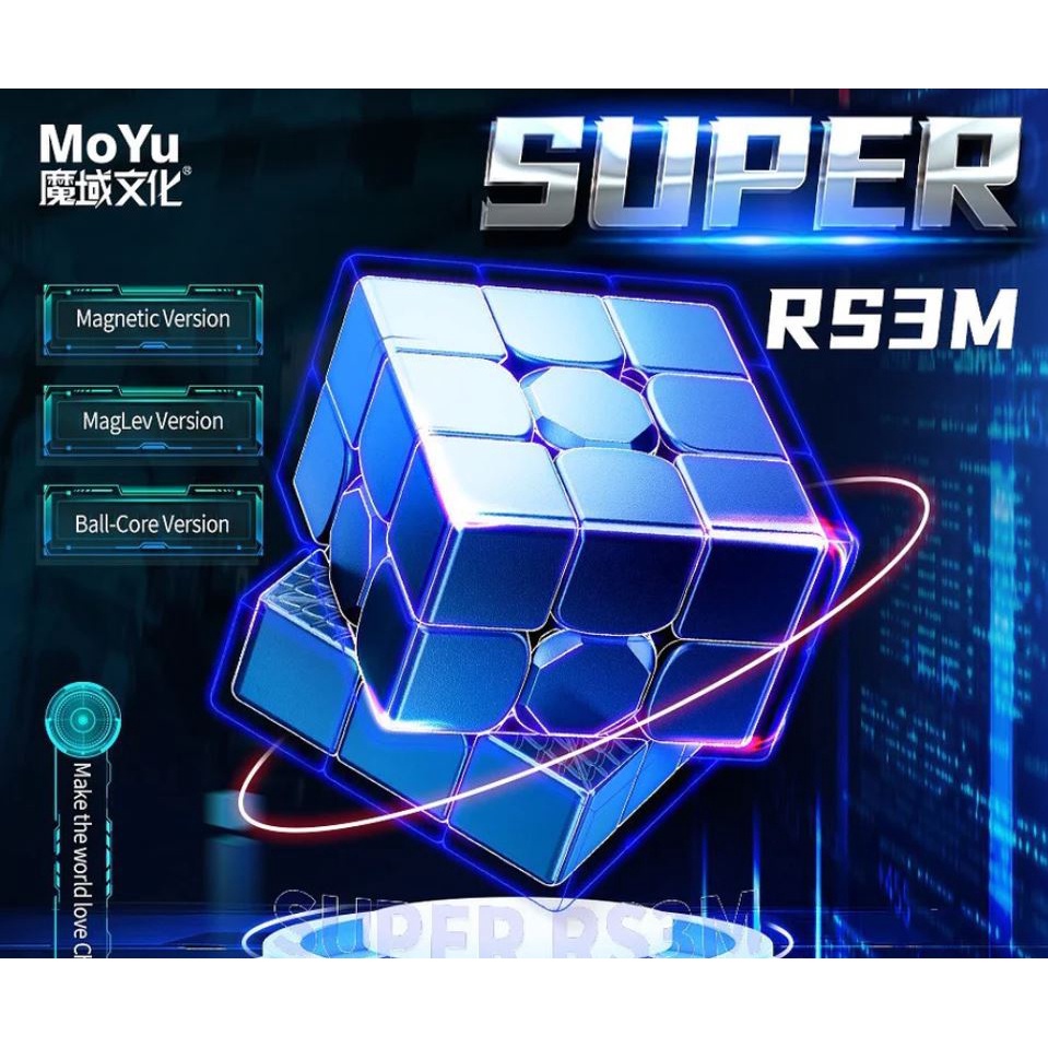 Moyu Super RS3M 2022 3x3 Speedcube | Shopee Singapore