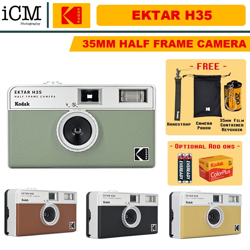 Reto Kodak Ektar H35 Half Frame 35mm Film Camera | Shopee Singapore