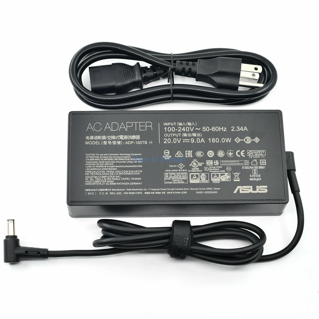 20V 9A 180W AC Adapter For 2021 ASUS TUF Gaming F15 A17-180P1A for ROG ...