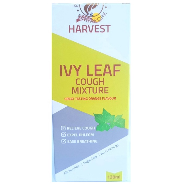 Harvest IVY Leaf Cough Mixture 120ml | Shopee Singapore