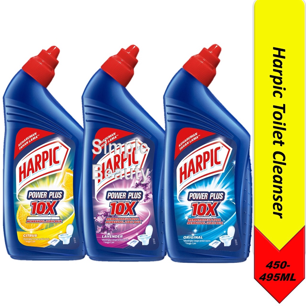 Harpic Toilet Bowl Cleaner, 450-495ML | Shopee Singapore