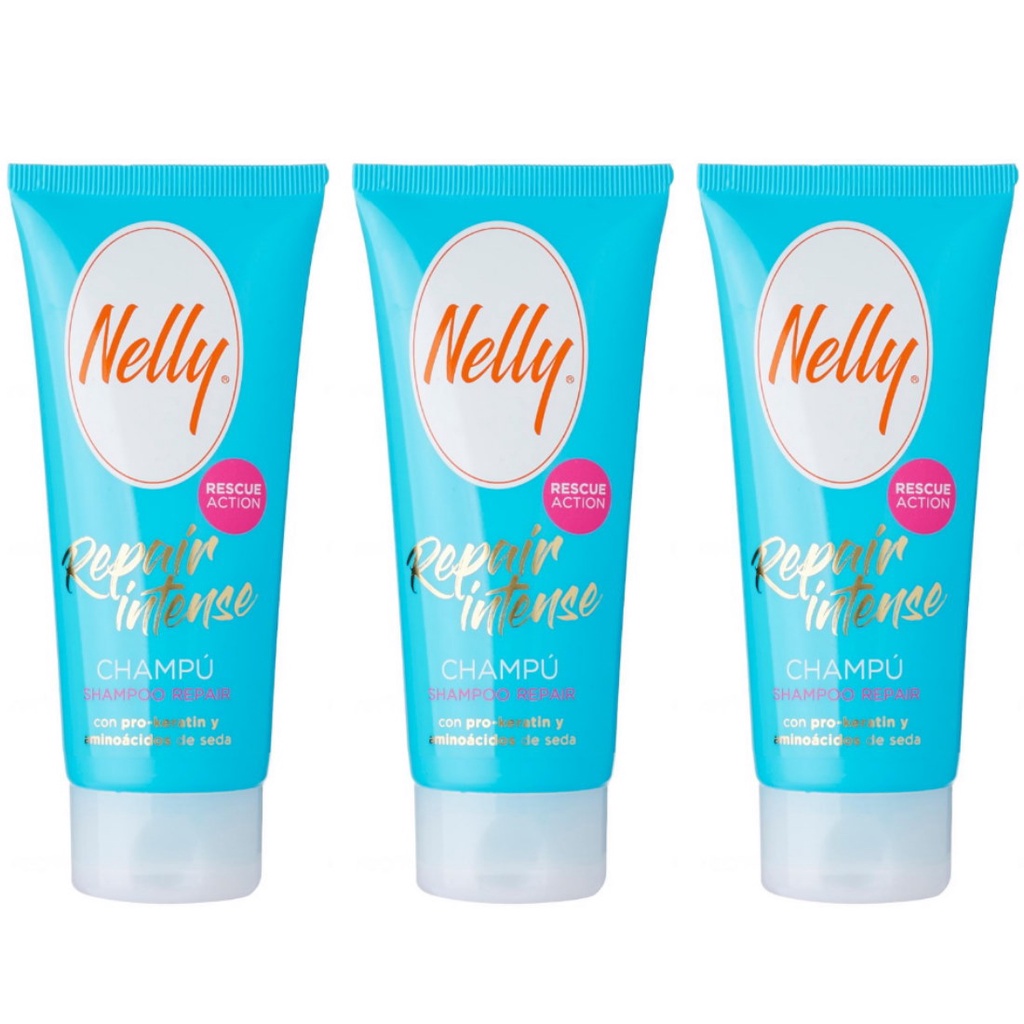 (BUNDLE OF 3) NELLY REPAIR INTENSE SHAMPOO 100ML - BEAUTY LANGUAGE ...