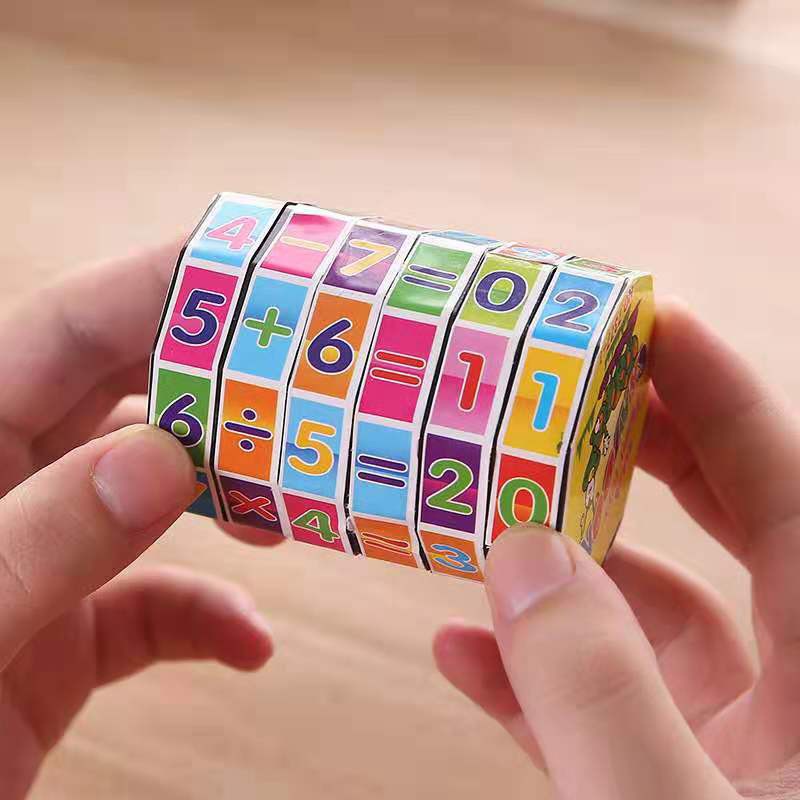 Kids Mathematics Numbers Magic Cube Toy Puzzle Game | Shopee Singapore
