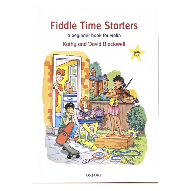 FIDDLE TIME STARTERS: A BEGINNER BOOK FOR VIOLIN (WITH CD) | Shopee ...