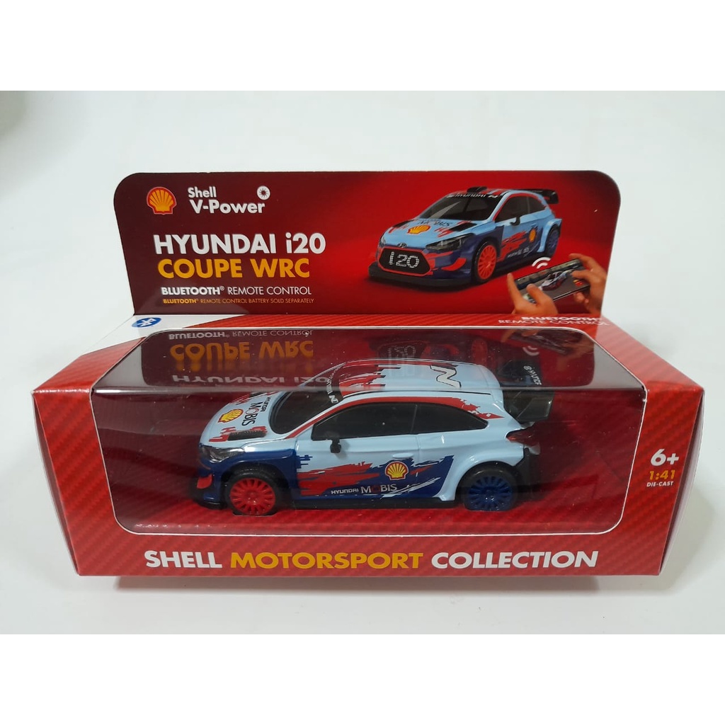 Shell Motorsport Bluetooth Remote Control Car - HYUNDAI i20 COUPE WRC ...
