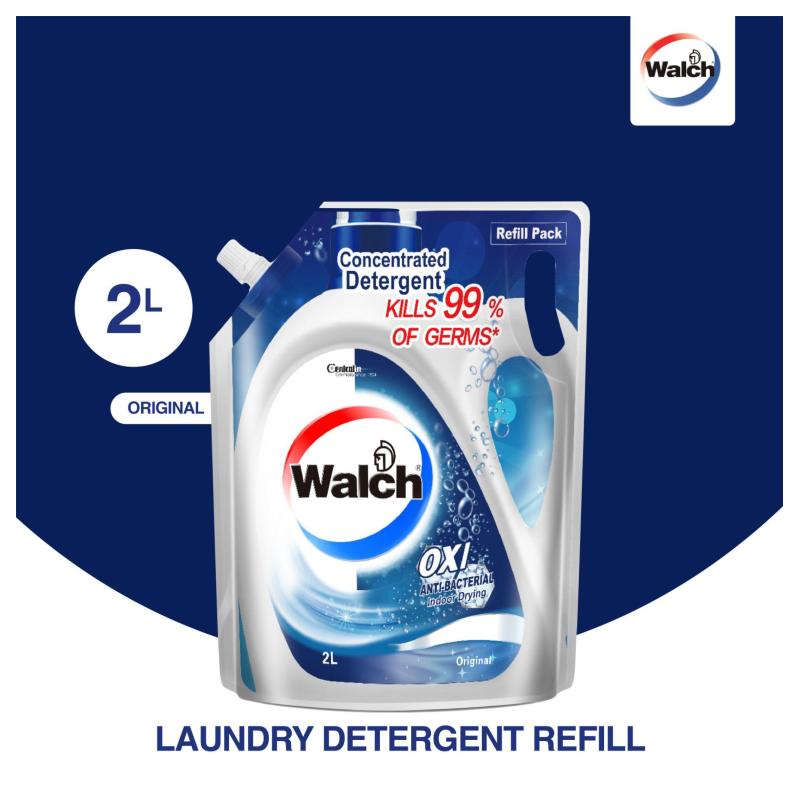 Walch Concentrated Laundry Detergent Refill 2L - Original/Lemon/Pine ...