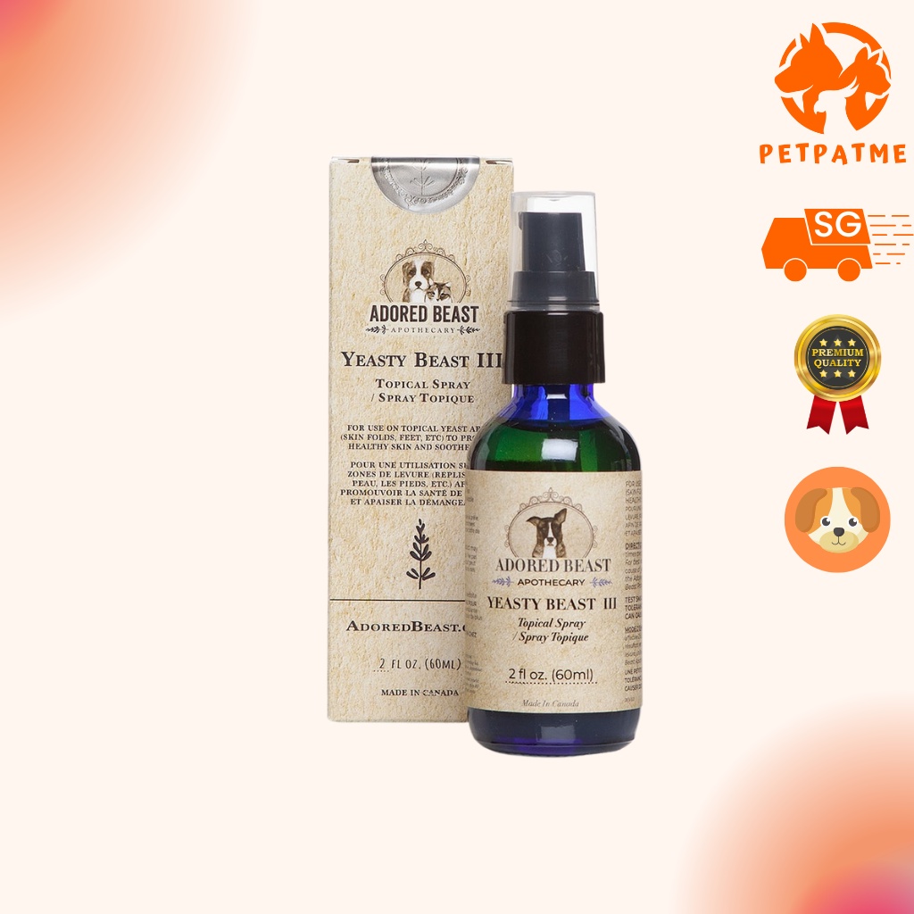 Adored Beast Apothecary Yeasty Beast Topical Spray 60ml | Shopee Singapore
