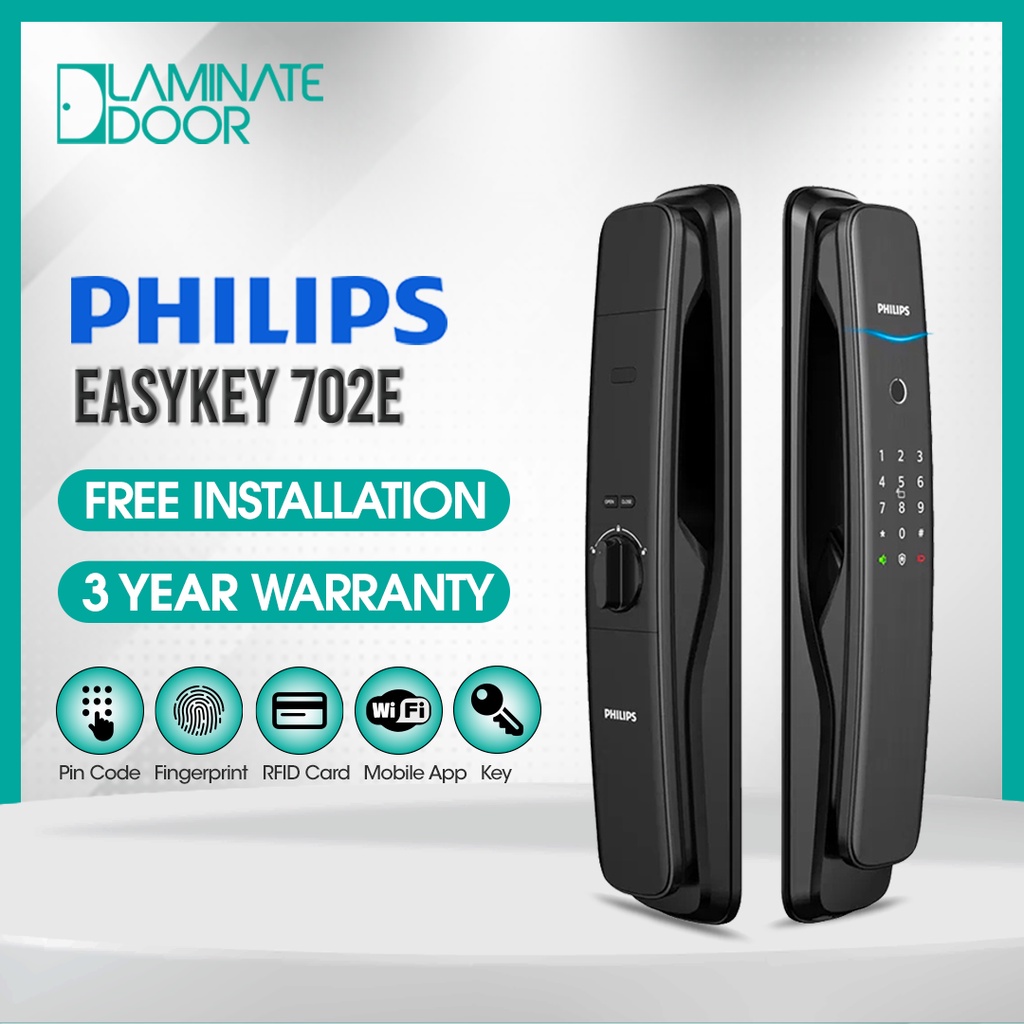 Philips Easykey 702E Digital Lock | Shopee Singapore