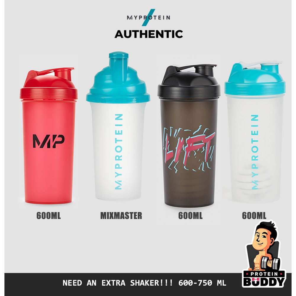 Protein Shaker 700ML Mixmaster / 600ML Shaker Bottle (Myprotein Brand ...