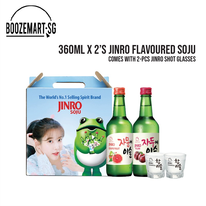 Jinro Soju X IU Pack (Authentic Agent Stock) | Shopee Singapore