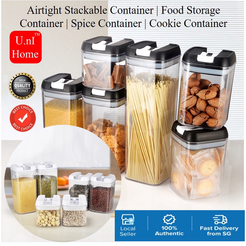 Airtight Stackable Container | Food Storage Container | Spice Container ...