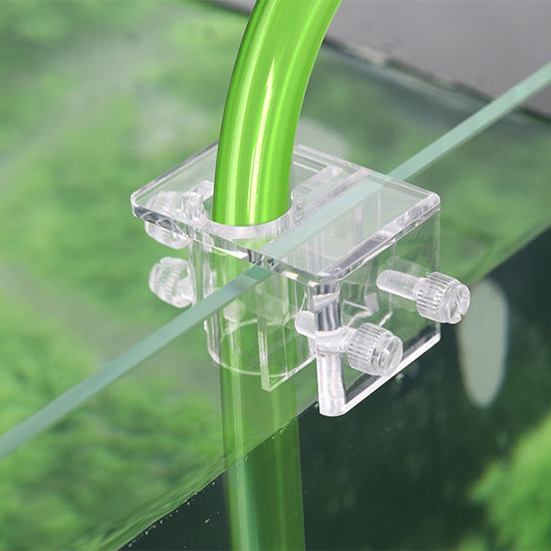 Aquarium in and out water pipe rack acrylic fixed hose pipe rack multi ...