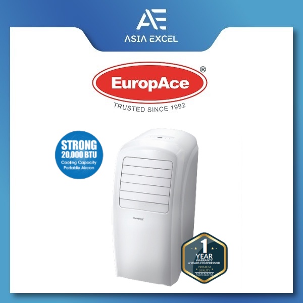 EUROPACE EPAC 20A 20,000 BTU 3-IN-1 PORTABLE AIR CONDITIONER | Shopee Singapore