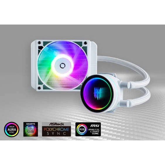 Tecware Mirage AIO Liquid Cooler White 120mm | 240MM | 360MM | Shopee ...