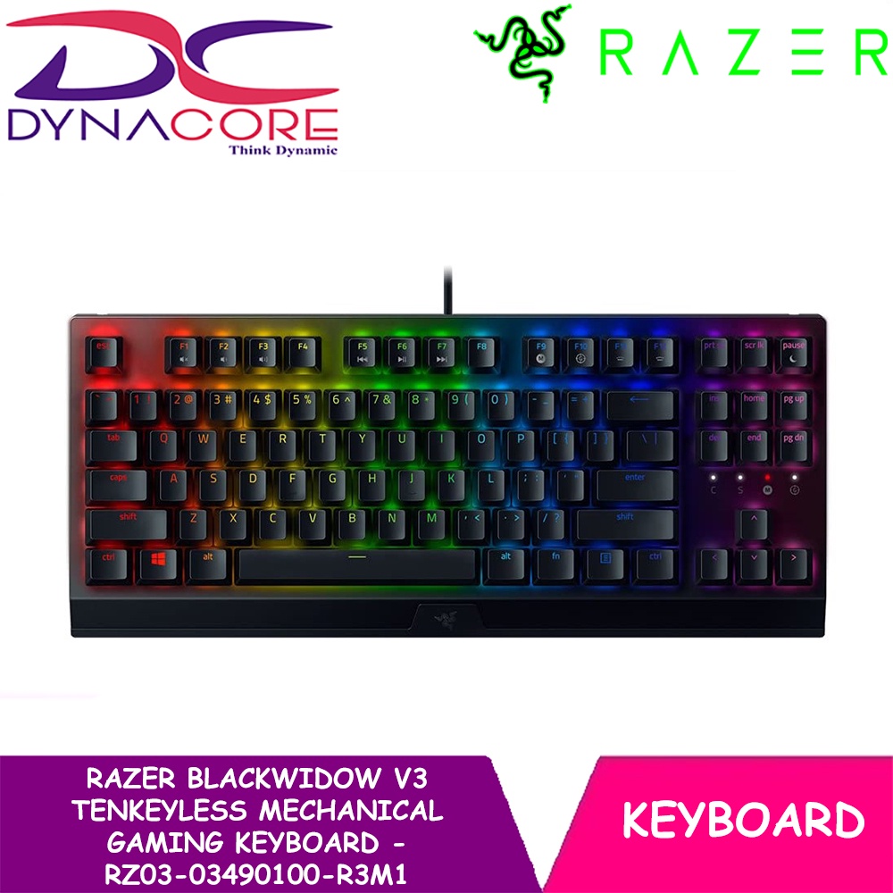 DYNACORE - Razer BlackWidow V3 Tenkeyless Mechanical Gaming Keyboard ...