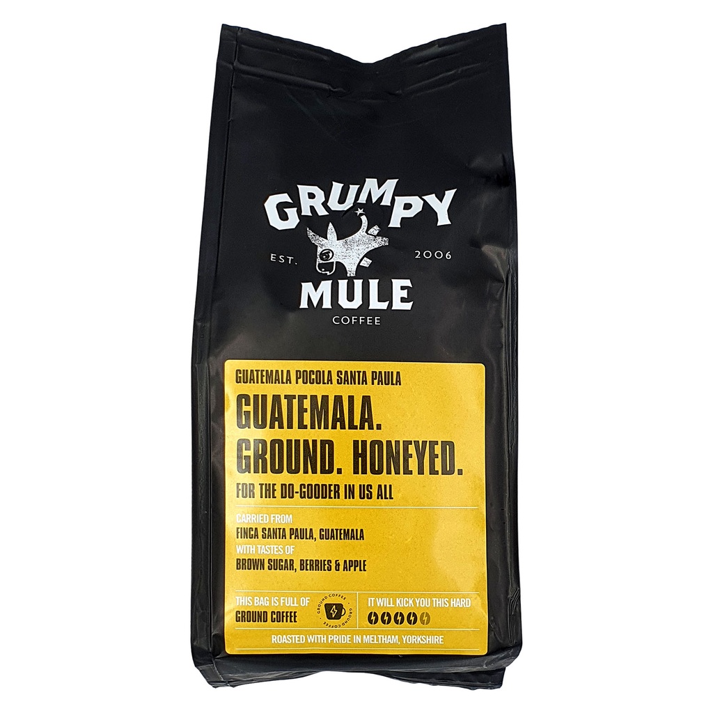 [Expiry 09-02-2023] Grumpy Mule Guatemala Pocola Santa Paula Ground Coffee 227g | Shopee Singapore