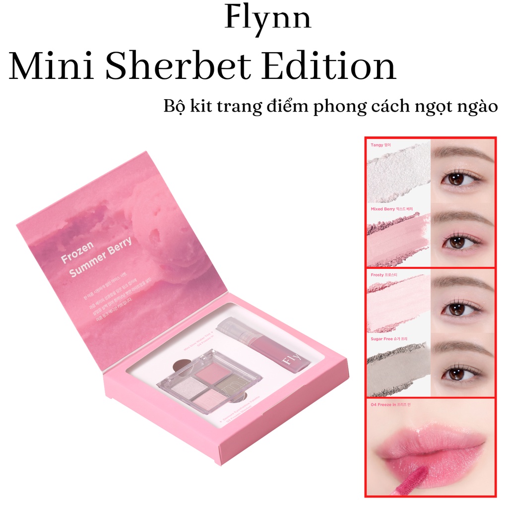 Flynn Mini Sherbet Edition Makeup Kit | Shopee Singapore