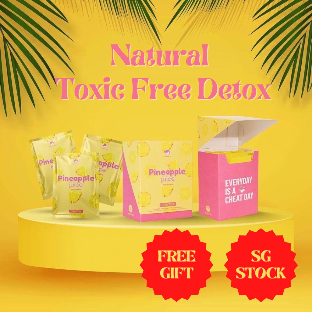 Singapore Ready Stock Nilofa Plus Drintox Pineapple Juice Detox Drink ...