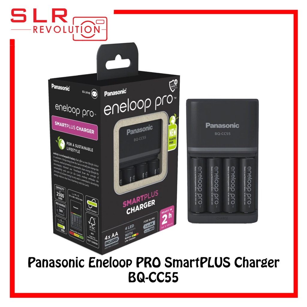 Panasonic Eneloop PRO Smart & Quick Charger (AA) | Shopee Singapore