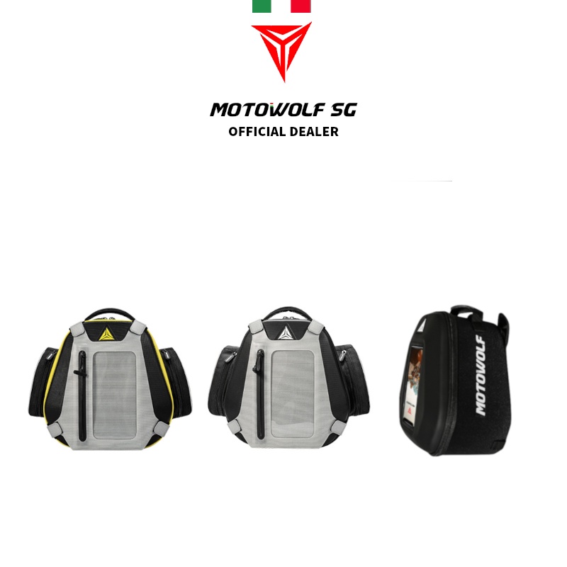 Motowolf Motorcycle Tank Bag | Shopee Singapore