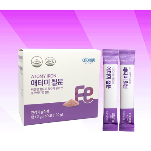 Atomy Iron Fe Supplement (2g x 60 packets) | Shopee Singapore