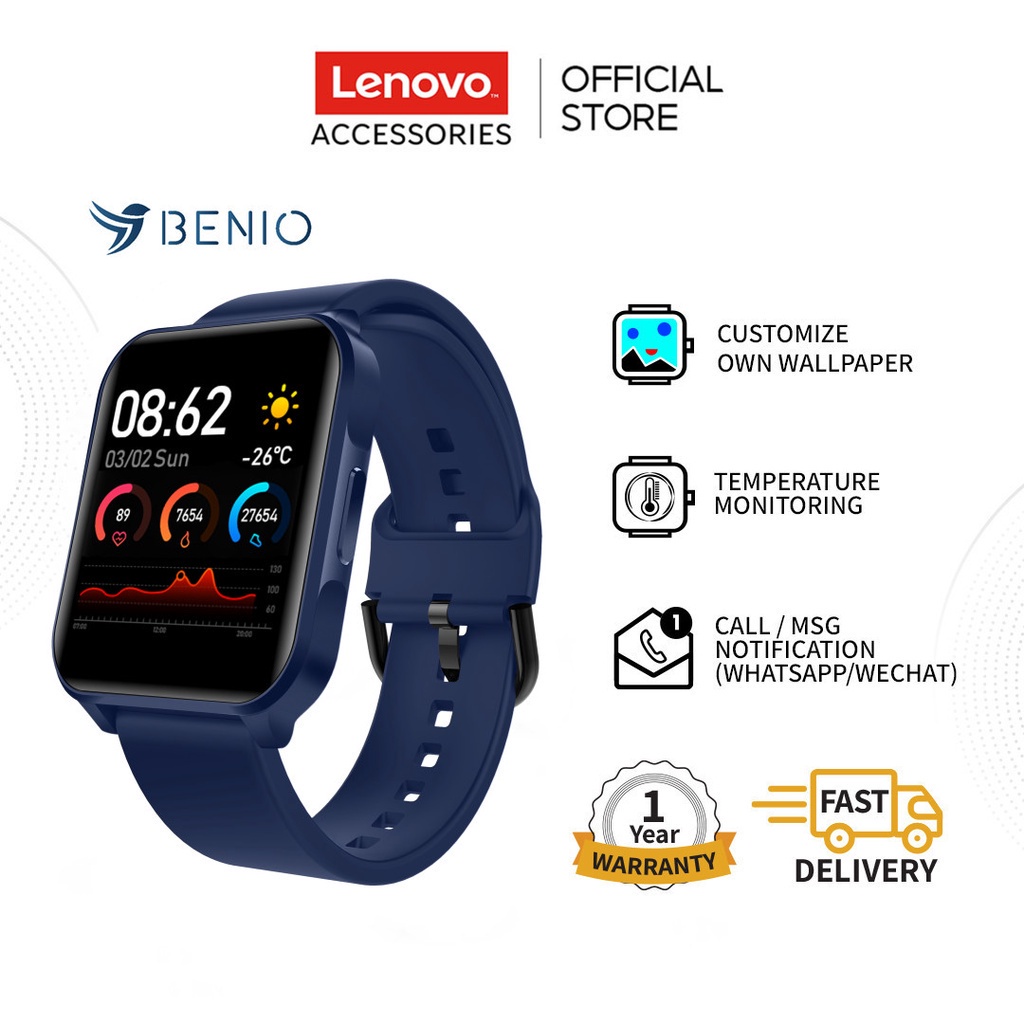 BENIO Lark Smart Watch Fitness Tracker with 23 Sport Modes Heart Rate ...
