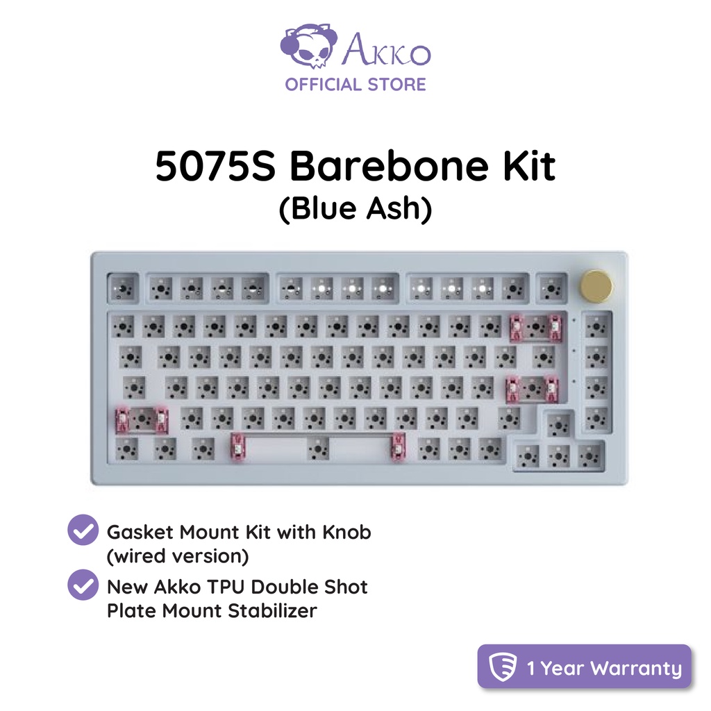 AKKO 5075S Barebone Kit [4 Color Options] | Shopee Singapore