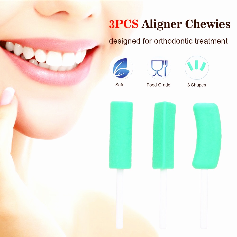 Aligner Chewies Invisible Retainer Seater Silicone Stick Perfect Smile ...