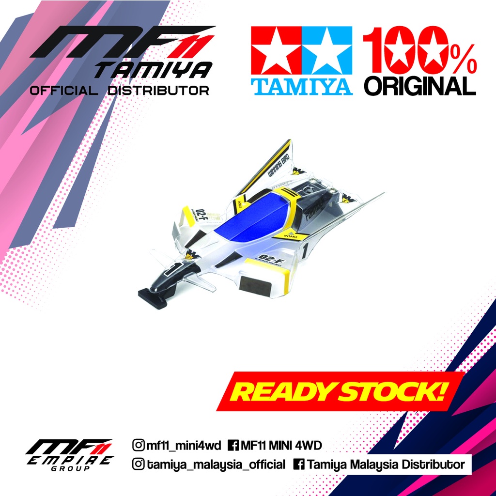 Tamiya Mini 4wd Winning Bird Formula Clear Body (15503) | Shopee Singapore