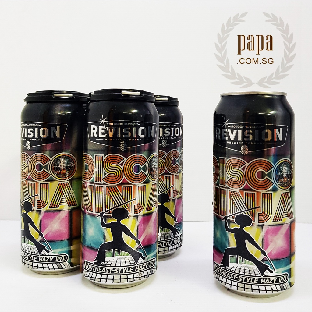 Revision Brewing Co - Disco Ninja - NE Style IPA - 7% abv - Nevada, USA ...