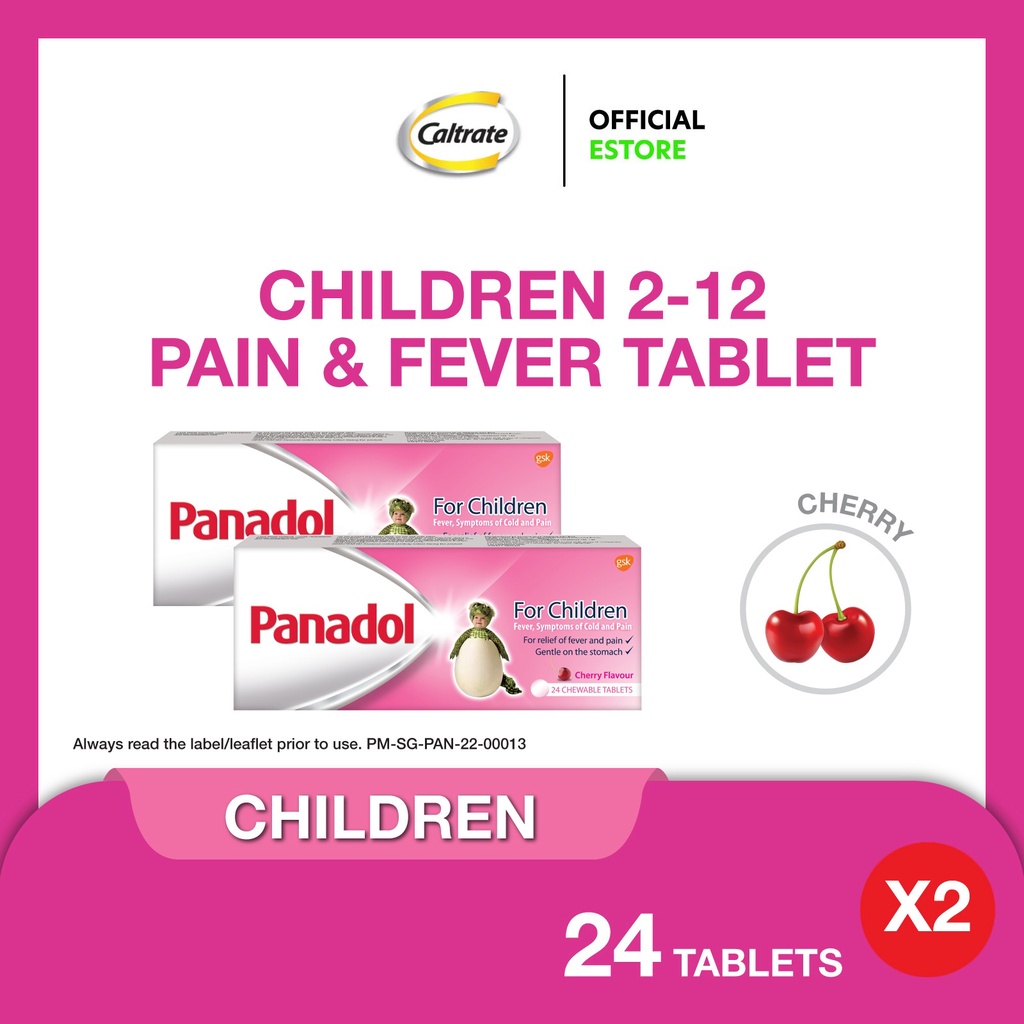 PANADOL Chewable Tablet for Children,Paracetamol - Fast & Effective ...