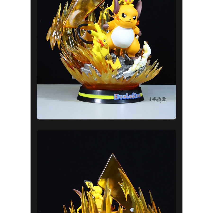 25cm Pokemon Eevee Anime Figure Mewtwo Raichu Charizard Dragonite ...