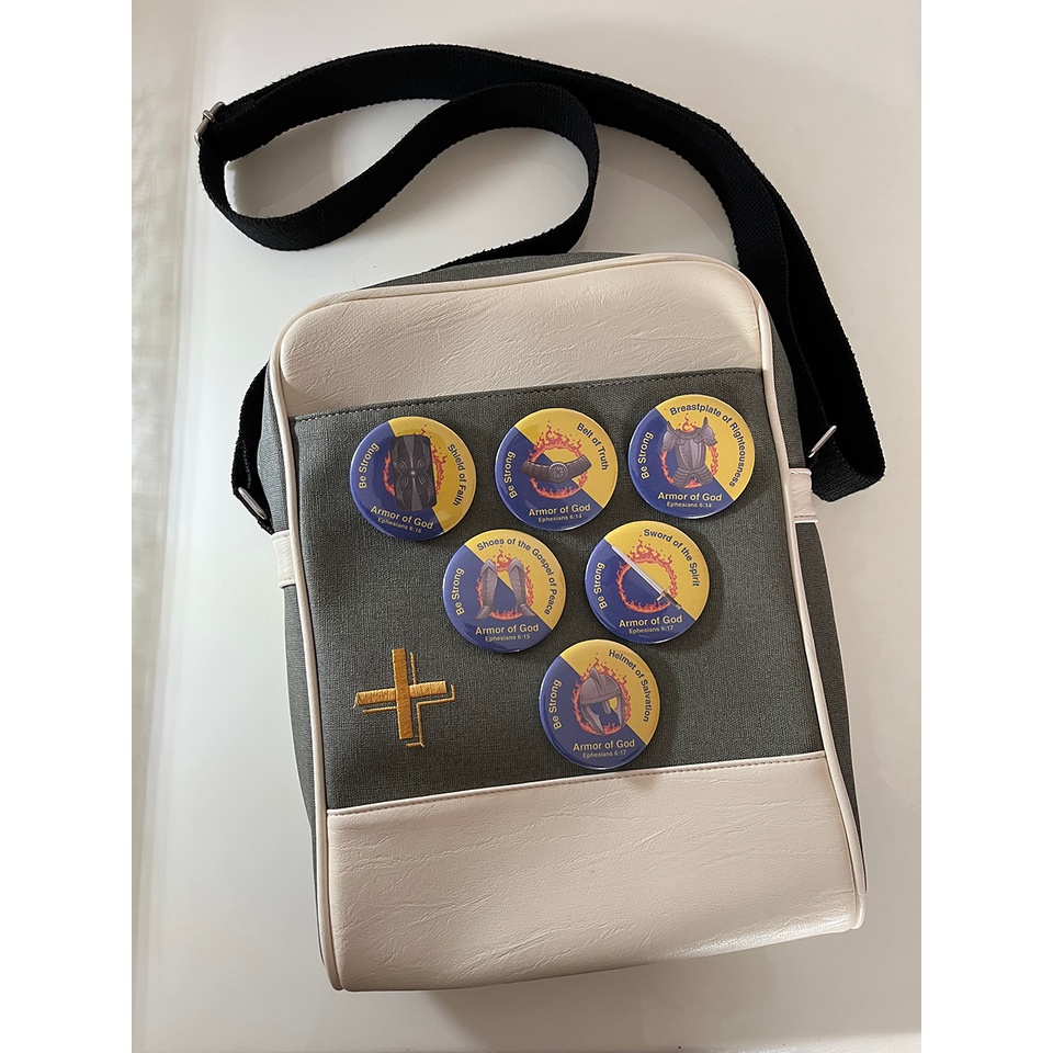 Armor of God Button Badge - Suit up for battle with our powerful Armor ...