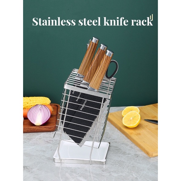 Stainless steel knife rack, SUS304 kitchen stools rack, modern knife ...