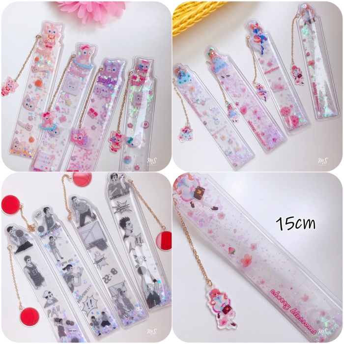 [SG Stock] 15CM Liquid Fluid Linabell Anime Girl Basketball Plastic ...