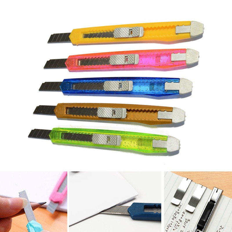 5 pieces Snap Off blade snap-off Cutter Knife Paper cutting Slide Art ...