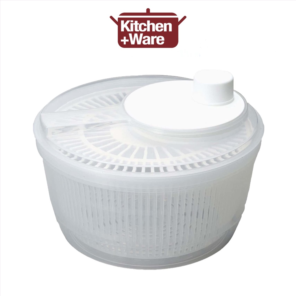 [JAPAN] Pearl Life Rotary Fresh Vegetable Drainer | Vegetable Spinner ...