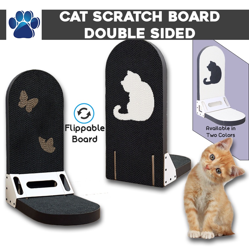[ SG Seller ] Cat L Shape Double Sided Scratch Board and Playground ...