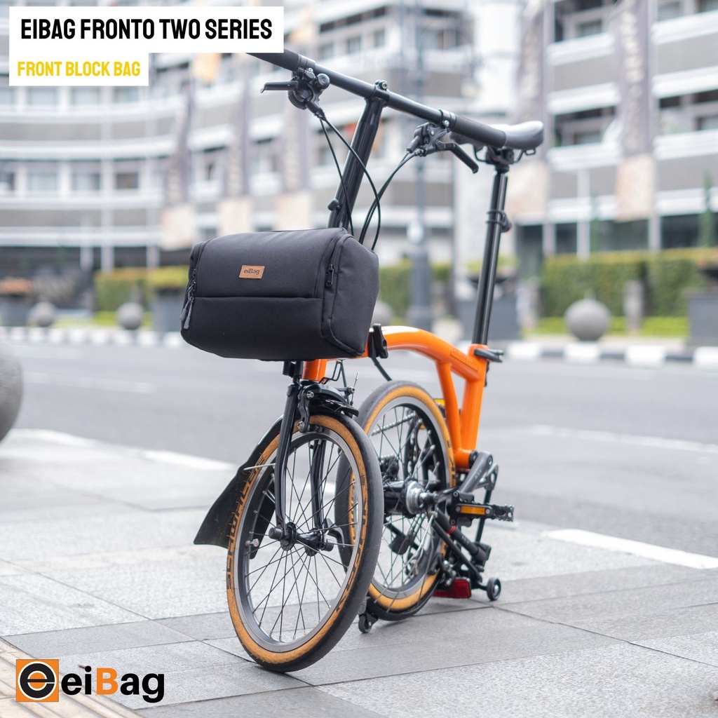 Eibag - Folding Bike Bag - Front Block - Front Bag - eiBag Fronto Two ...