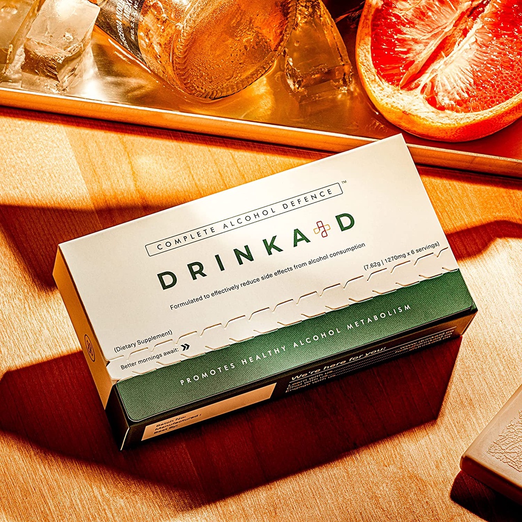 DrinkAid: Complete Alcohol Defence (1 Box) | Shopee Singapore