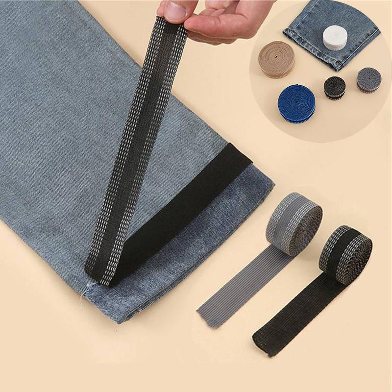 1/3/5/10M Self-Adhesive Pants Mouth Paste Iron-on Pants Edge Shorten ...